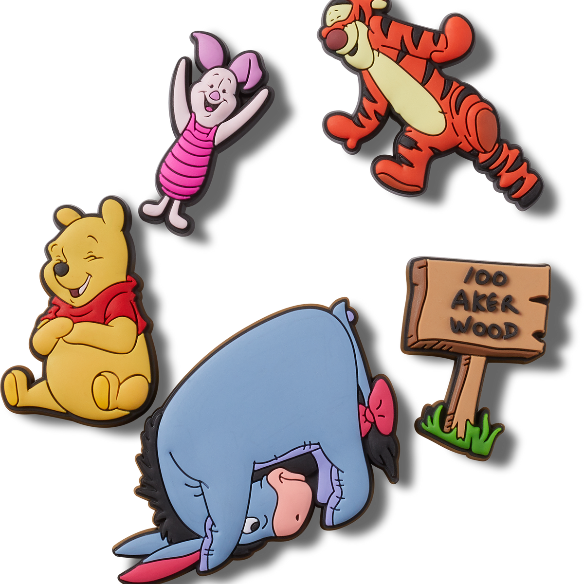 JIBBITZ Winnie The Pooh 5 Pack – Crocs Jordan