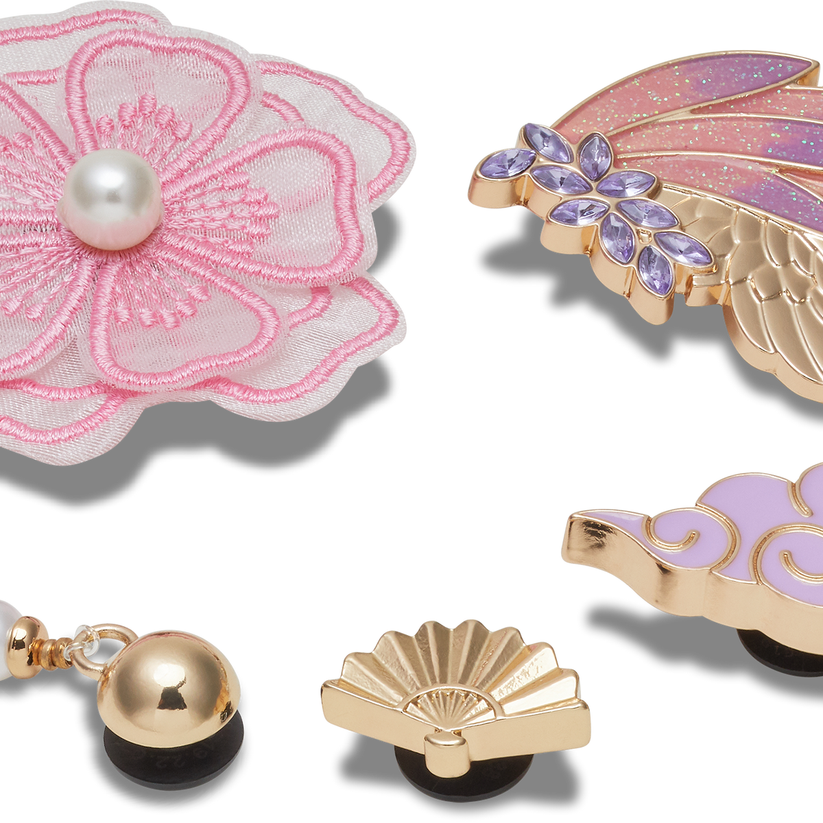JIBBITZ Pearl and Floral 5 Pack – Crocs Jordan