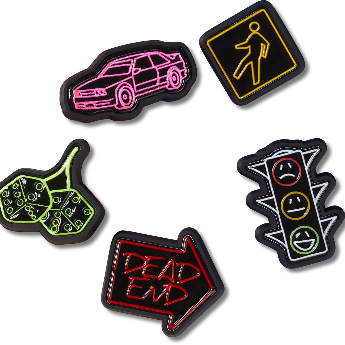 JIBBITZ REFLECTIVE STREET 5 PACK – Crocs Jordan
