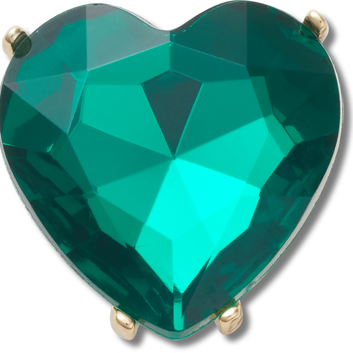 JIBBITZ EMERALD HEART GEM – Crocs Jordan