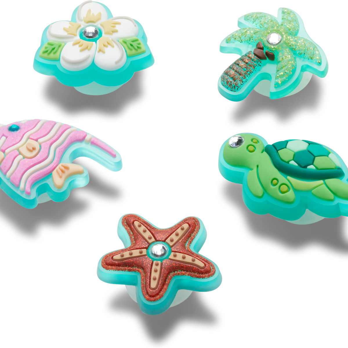 JIBBITZ SPARKLE UNDER THE SEA 5 PACK – Crocs Jordan