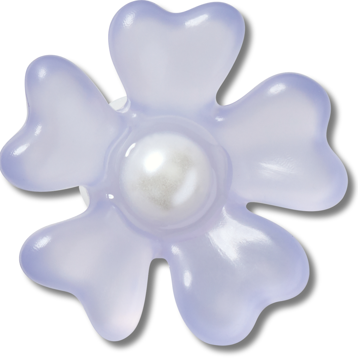 JIBBITZ Tiny Gray Matte Pearl Flower – Crocs Jordan