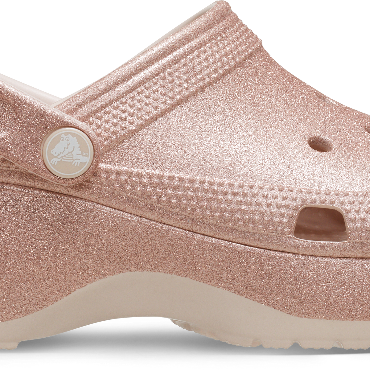 WOMENS' Classic Platform Glitter Clog – Crocs Jordan