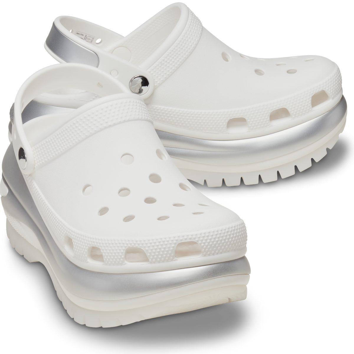 WOMEN MEGA CRUSH METALLIC CLOG – Crocs Jordan