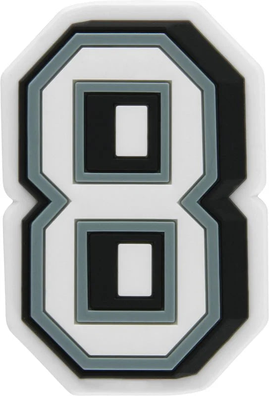 JIBBITZ NUMBER 8 – Crocs Jordan