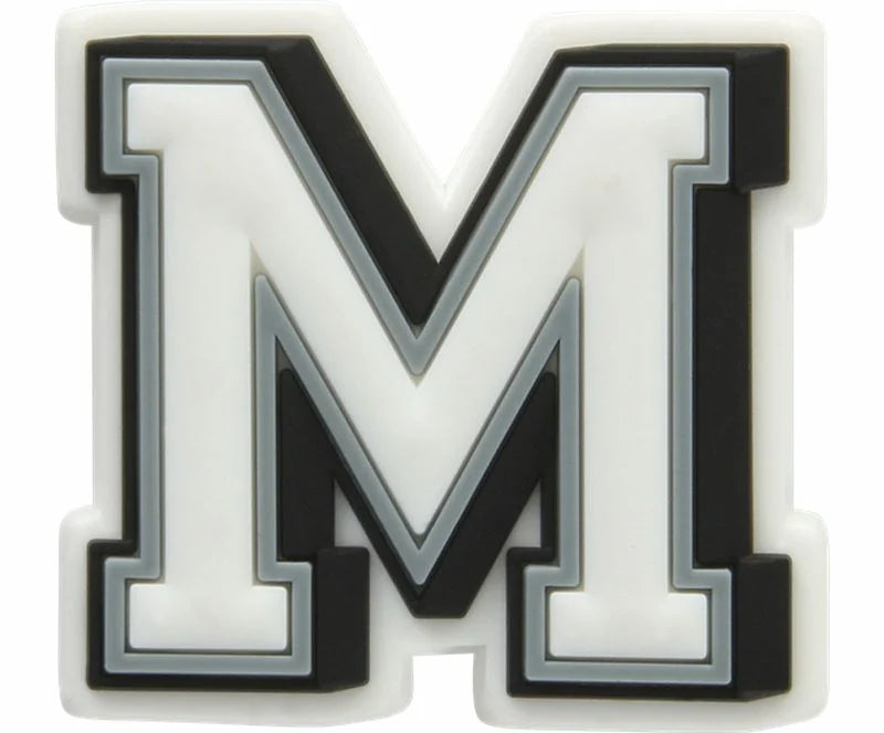 JIBBITZ LETTER M – Crocs Jordan